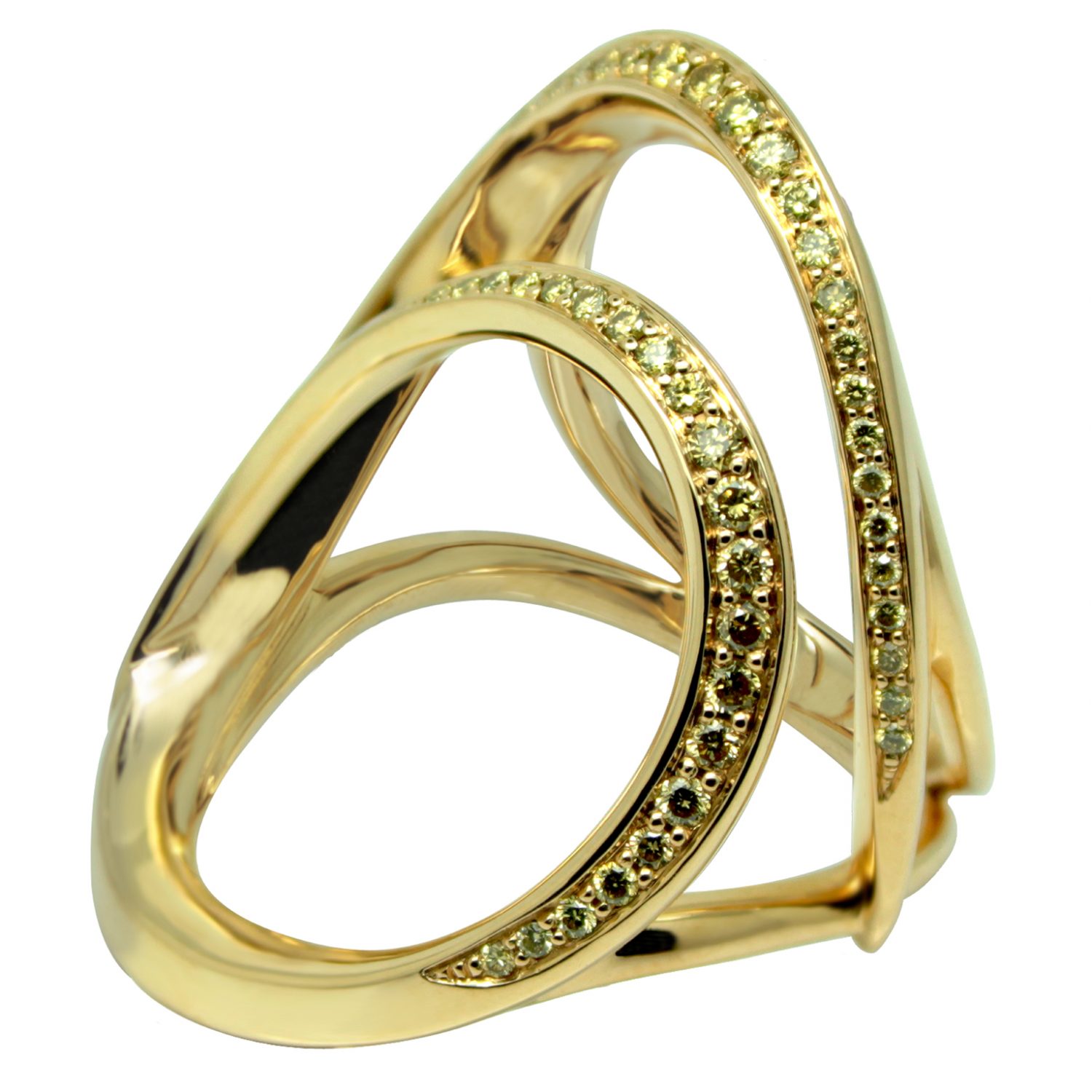 Burlesque Ring – 18ct Yellow Gold - William Cheshire