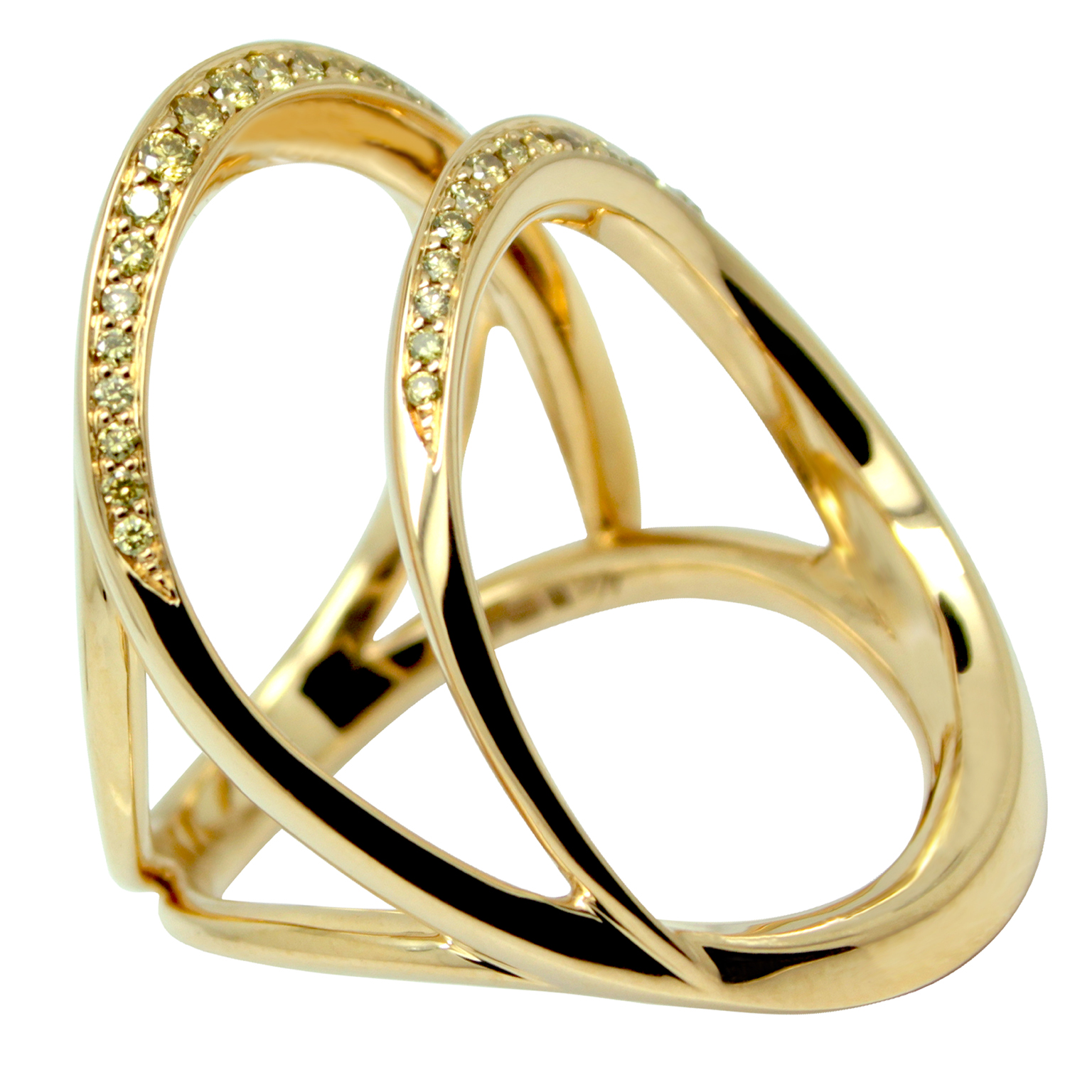 Burlesque Ring – 18ct Yellow Gold - William Cheshire