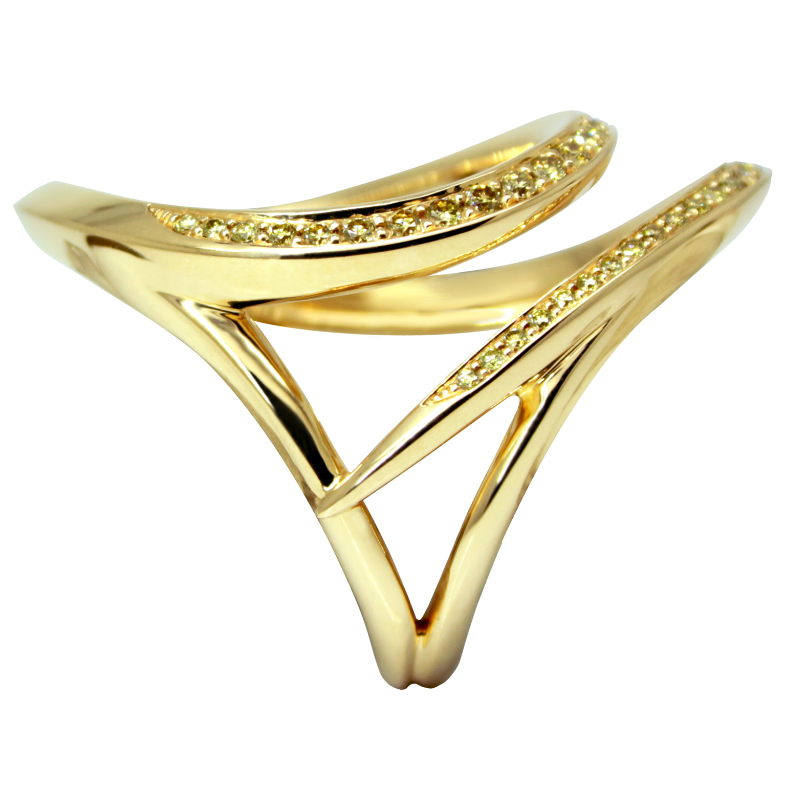 Burlesque Ring – 18ct Yellow Gold - William Cheshire
