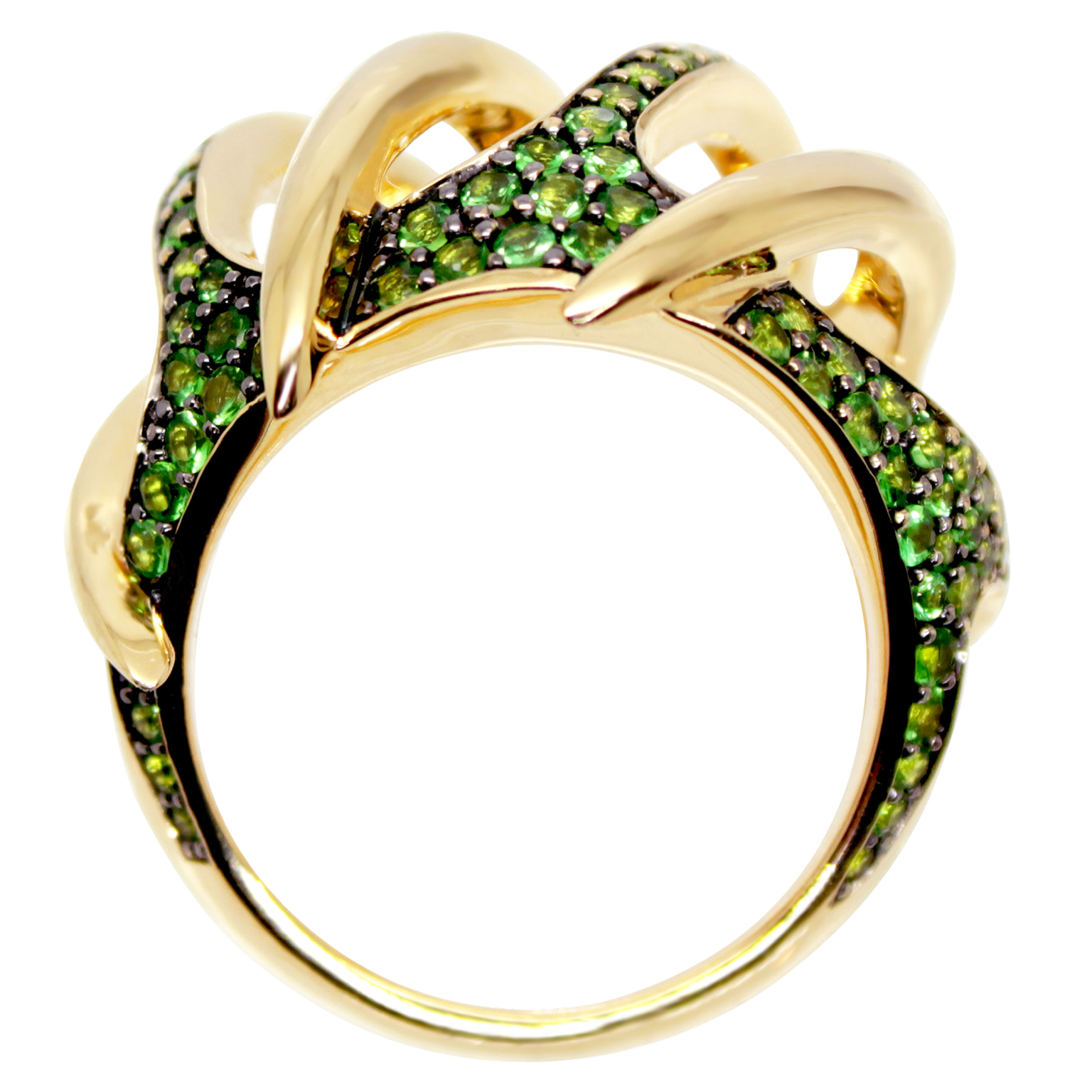 Venus Flytrap Ring In 18ct Yellow Gold - William Cheshire