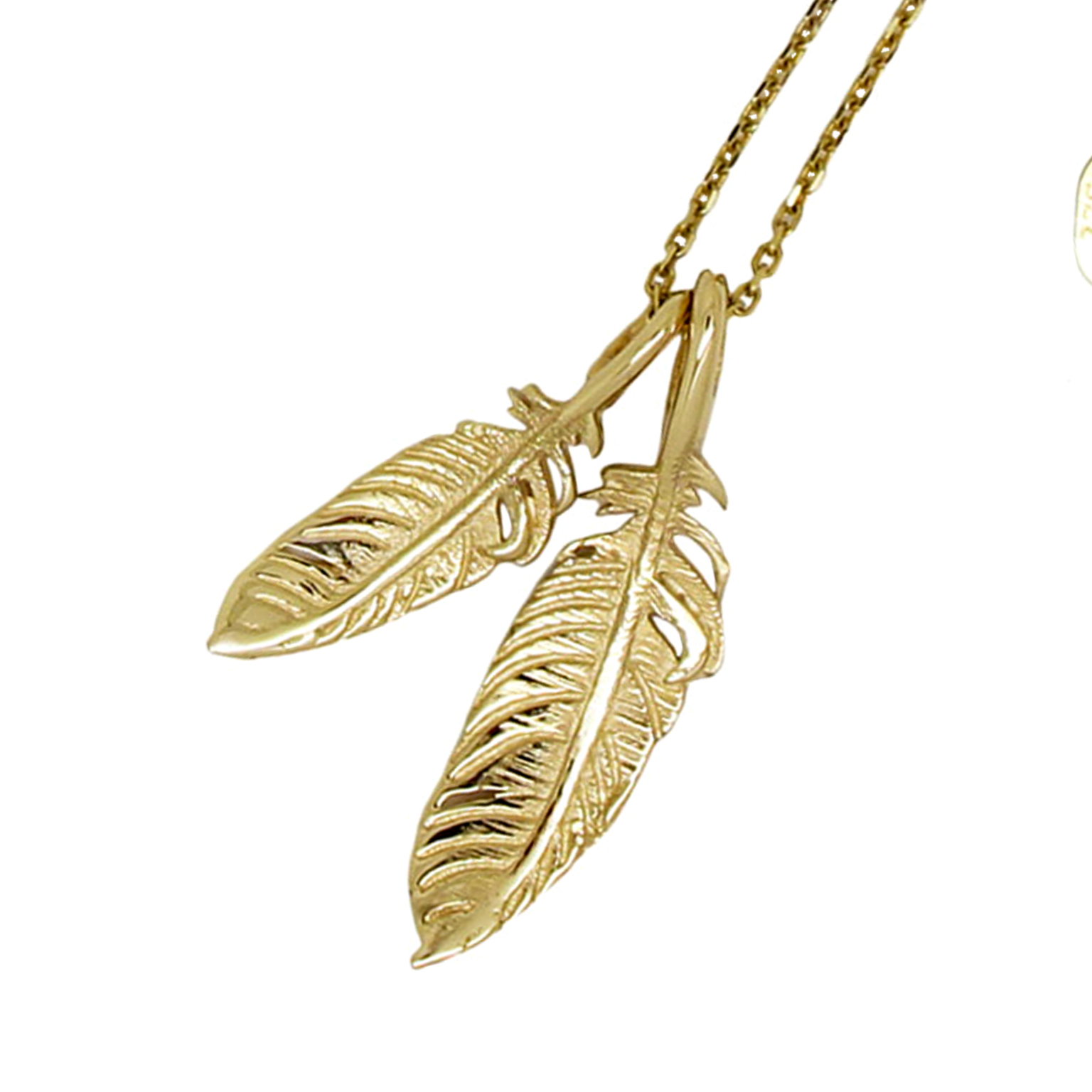 Feather Necklace – Double Feathers - William Cheshire